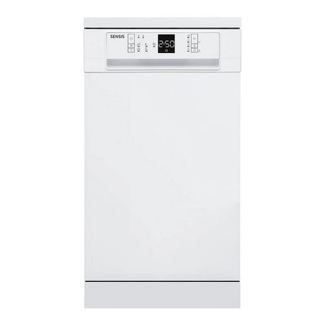 Sensis DWF0110SLEW Slimline Dishwasher - White - 10 Place Settings ...