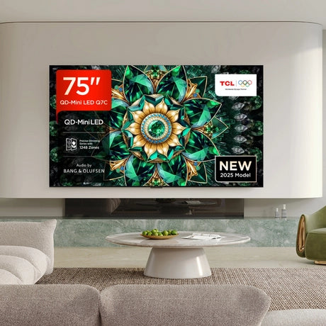 TCL 75Q7C-UK 75" 4K QD-Mini LED UHD Smart Google TV — Bonus Superstore