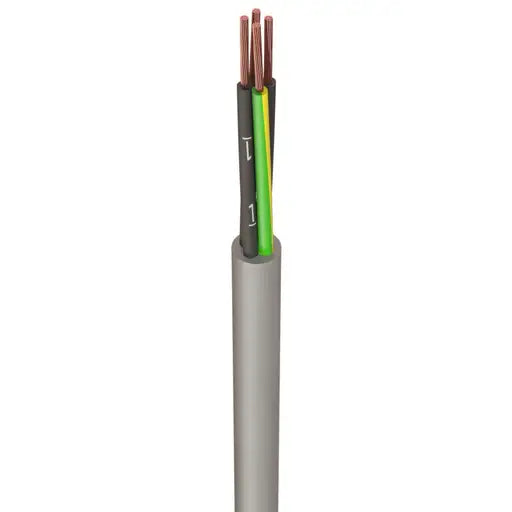 2.5mm² 4 Core YY LSF Control Flexible Cable (Cut Length Sold By The Mt ...
