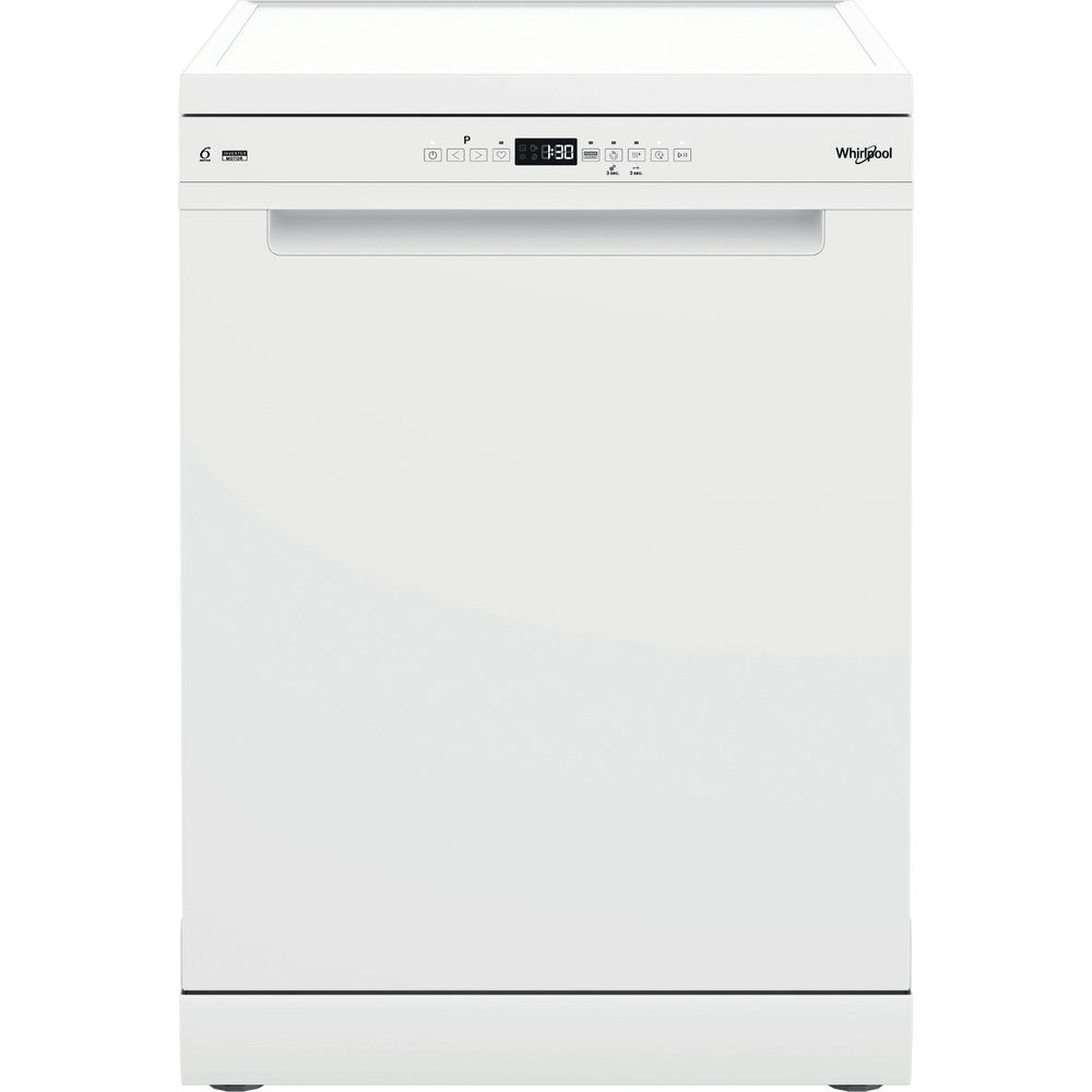 Whirlpool W7 HP33 UK Freestanding 15 place setting dishwasher — Bonus ...